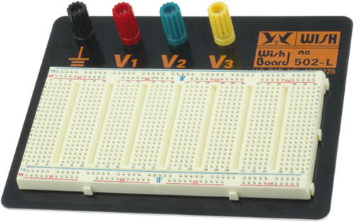 Board: universal; prototyping, solderless; WISHER ENTERPRISE, WB-104-3 ...