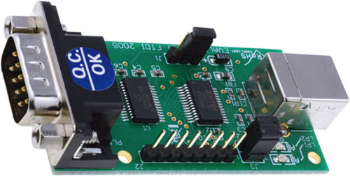 USB-RS232 modules by FTDI, EVAL232R |EN|