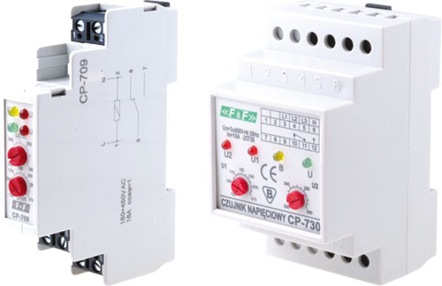 Voltage monitoring relay; CP; F&F, CP-500, CP-709, CP-721, CP-721-FPV, CP-723, CP-730 |EN|