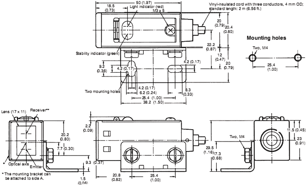 Photoelectric sensors, E3S-C series, E3S-CD12, E3S-CL1, E3S-CT11, E3S-CD11-2M, E3S-CD11-M1J-03M |EN|