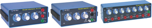 Metrel resistance, capacitance and inductance substitution boxes, METR ...