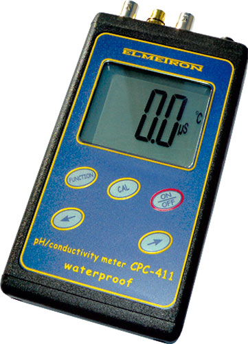Waterdichte pH-meters / geleidbaarheidsmeters, CPC-411 |NL|