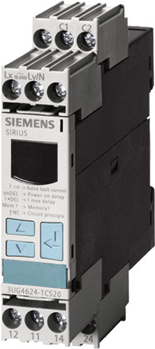 Residual-current monitoring relays, 3UG series, 3UG4624-1CS20, 3UG4624 ...