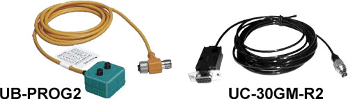Accessories for ultrasonic sensors, UB-PROG2, UC-30GM-R2 |EN|