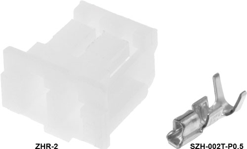 Connector: wire-board; JST, ZHR-2, ZHR-3, ZHR-4, ZHR-5, ZHR-6, ZHR-7, ZHR-8 |EN|