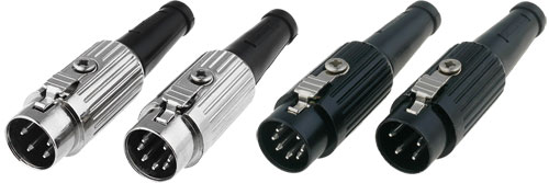 Connector: DIN; DELTRON, 590-0300, 590-0400, 590-0500, 590-0510, 590 ...