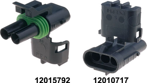 Conector: fio-fio; APTIV, 12010973, 12010717, 12020827, 12010974 ...