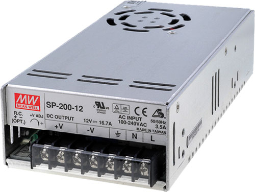Switching power supplies for embedding, SP-200 series, SP-200-3.3, SP ...