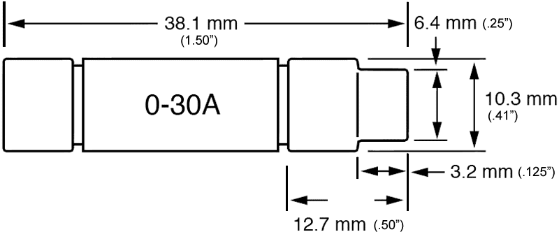 KLKR001.T LITTELFUSE - Fuse: fuse | quick blow; 1A; 600VAC; 300VDC ...