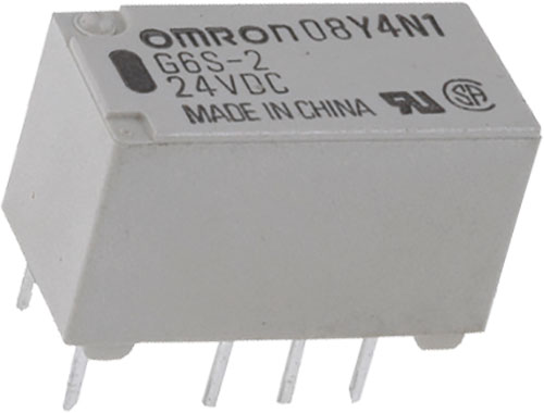 Type of relay: electromagnetic; Relay series: G6S, G6S-2-4.5DC, G6S-2 ...