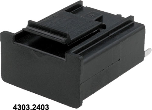 Connector accessories: fuse drawer; SCHURTER, 4305.0001, 4305.0021 ...