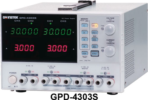 GW INSTEK; multi-channel, GPD-2303S, GPD-3303S, GPD-4303S, GPD-3303D |EN|