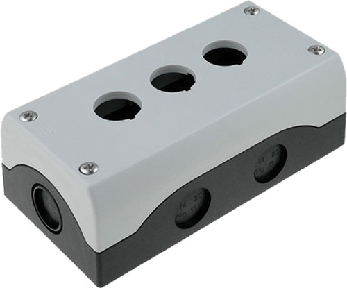 Enclosure: for remote controller; control station; 22mm; EATON ELECTRIC, M22-I1, M22-IY1 |EN|