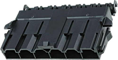 Male plugs Mini-Fit Sr 10mm pitch, MX-42818-0412, MX-42818-0212, MX ...