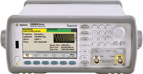 Generator; KEYSIGHT TECHNOLOGIES, 33509B, 33510B, 33511B, 33512B ...
