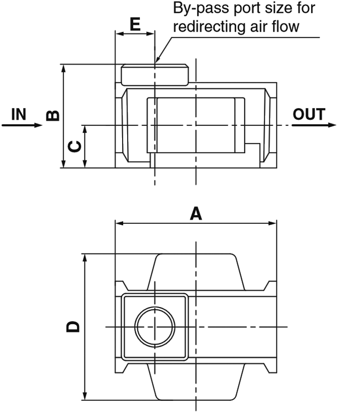 AKM2000-F02-A SMC - Check valve | G 1/4"; Pressure: 10bar | TME ...