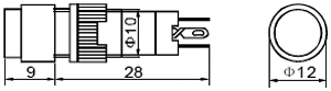 Switch Push Button Onpow V10y 11 B V10y 11 G V10y 11 O V10y 11 R