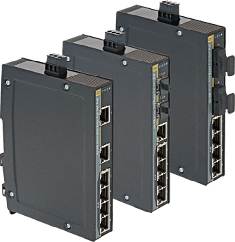 Industrial module: switch PoE Ethernet; unmanaged; HARTING, 24034041130 ...