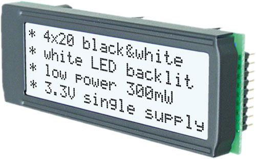 ELECTRONIC ASSEMBLY alphanumeric LCD displays, EADIP205G-4NLED ...