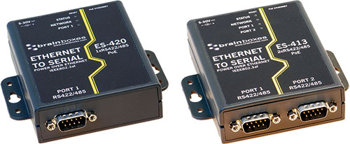 Serial device server; ES; BRAINBOXES, ES-446, ES-457, ES-420, ES-413 |EN|