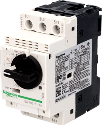 Motor breaker; GV2P; SCHNEIDER ELECTRIC, GV2P01, GV2P02, GV2P03, GV2P04 ...