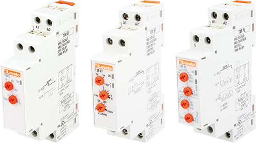 Timer; for DIN rail mounting; LOVATO ELECTRIC, TMP, TMM1, TMM1NFC, TMM2 ...