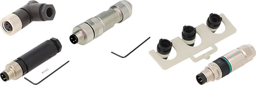 Plug; M8; MURR ELEKTRONIK, 7000-08331-0000000, 7000-08371-0000000, 7000 ...