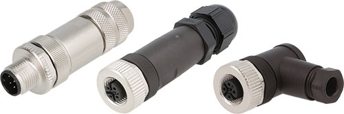 Plug; M12; A code - DeviceNet / CANopen; LAPP, 22260132, 22260134 ...