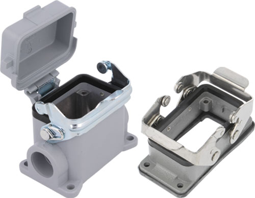 Enclosure for connectors; for panel mounting; TE Connectivity, 1 ...