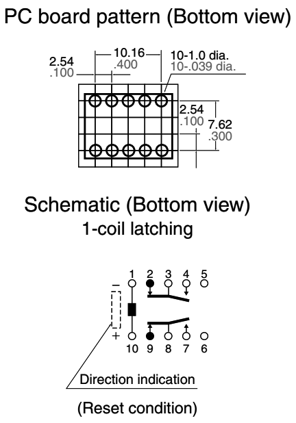 Relay: electromagnetic; TQ; PANASONIC, TQ2-5V, TQ2-9V, TQ2-12V, TQ2-24V, TQ2-L-5V, TQ2-L-12V |EN|