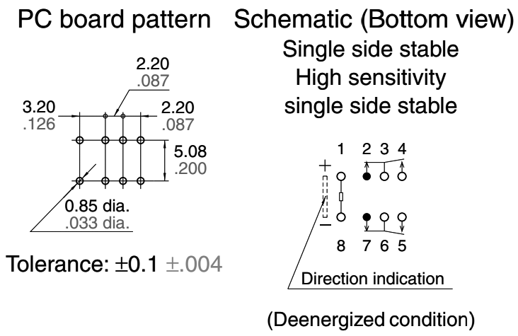 AGQ200A12 PANASONIC - Relay: electromagnetic | DPDT; Ucoil: 12VDC ...
