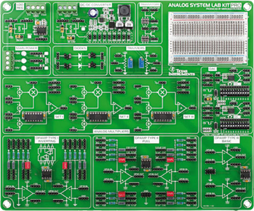 Analog Lab Kit Development Tool by MIKROELEKTRONIKA, MIKROE-957 |EN|