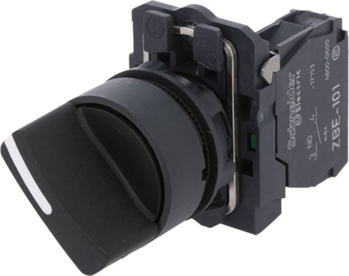 Přepínač: otočný; Harmony XB5; SCHNEIDER ELECTRIC, XB5AD21, XB5AD25 ...