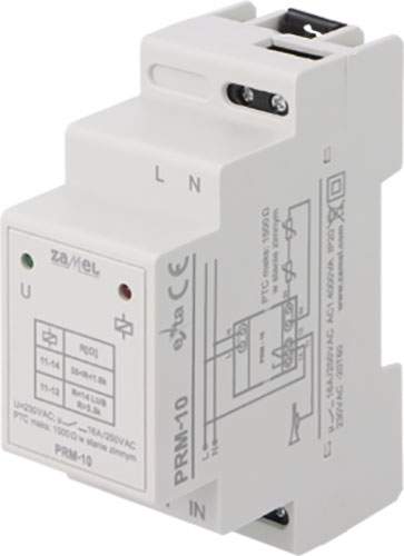 Temperature monitoring relay; ZAMEL, PRM-10 |EN|