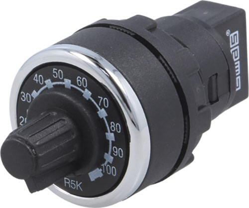 Potentiometer; single turn; EMAS, T0-BPR01K, T0-BPR02K, T0-BPR05K, T0 ...
