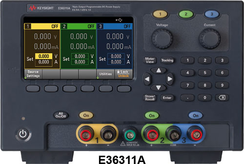KEYSIGHT TECHNOLOGY programmable power supplies, E36300 series, E36311A, E36312A, E36313A |EN|
