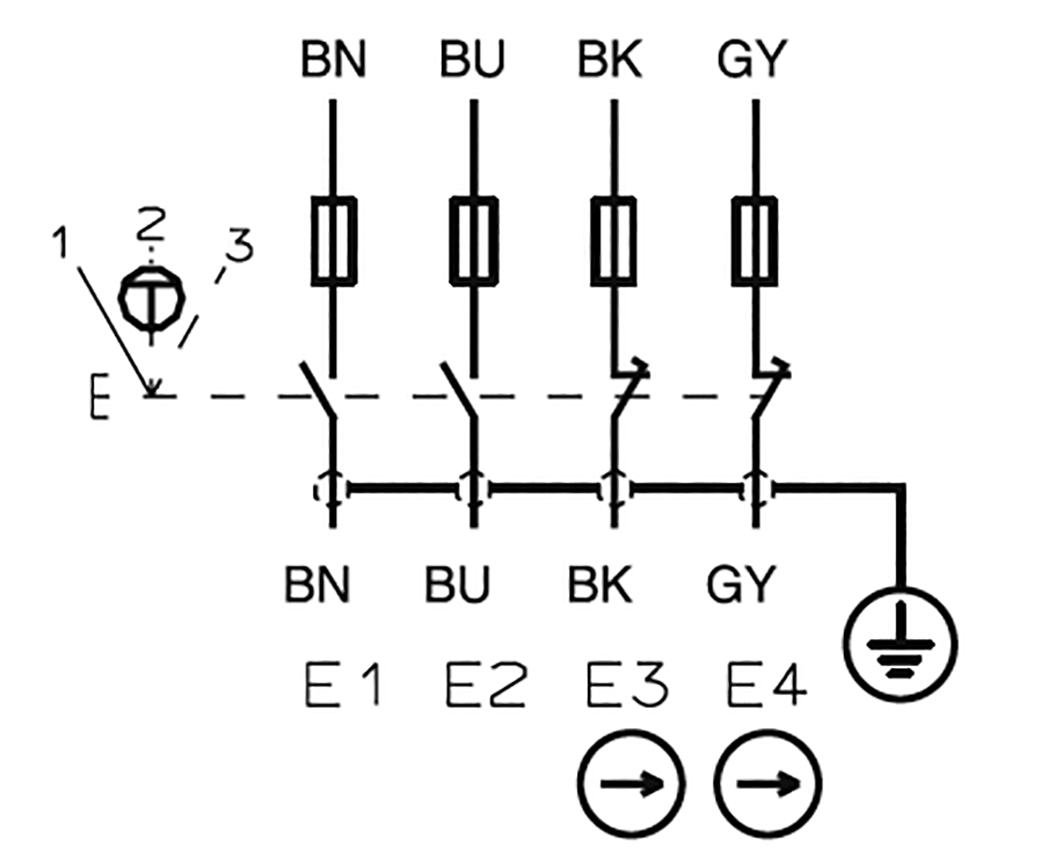 Enabling switches, E100 series, E100-A2A22C05A, E100-A2A22S05A, E100 ...