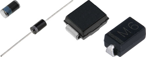 Rectifying diodes from DACO SEMICONDUCTOR, SM4001-DCO, SM4002-DCO ...