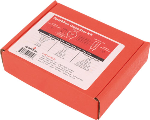 Capacitor kits - SparkFun, SF-KIT-13698 |EN|