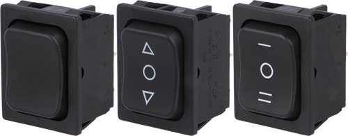 Rocker switches, 1839 series, 1839.1507, 1839.1402, 1839.1407, 1839. ...