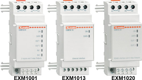 Fabricant: LOVATO ELECTRIC, EXCCON01, EXCGLA01, EXCGLAX1, EXCGSM01 ...