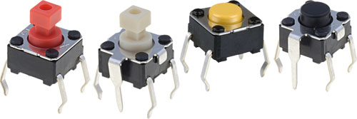 Microswitches, B3F-1000 series, B3F-1000, B3F-1002, B3F-1005, B3F-1006 ...