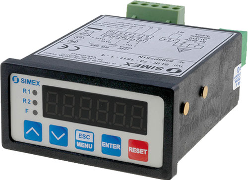 Pulse counters, SLIK-73 series, SX-SLI-73/230AC, SX-SLI-73/24VDC |EN|