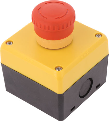 Enclosed emergency stop stations, YW series, FB1W-YW1B-V4E02R, FB1W ...