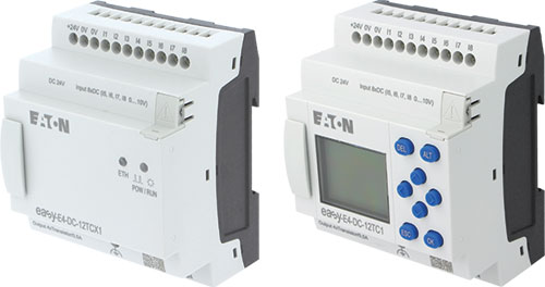 EasyE4; for DIN rail mounting; EATON ELECTRIC, EASY-E4-UC-12RC1, EASY ...
