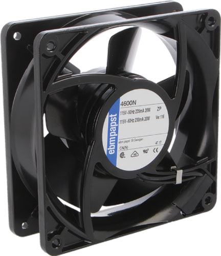 Ventilátory na striedavý prúd EBM Papst, 4656TZ, 4660N, 6078ES, 8850N ...