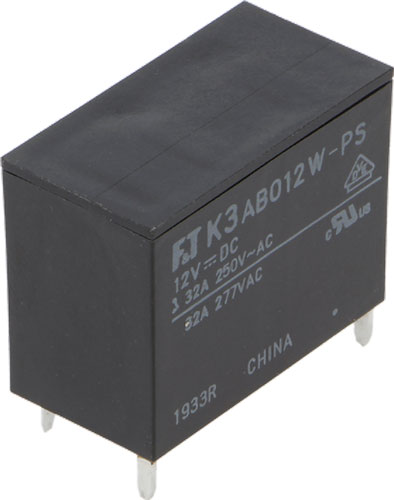 High current relays FTR-K3 series, FTR-K3AB005W, FTR-K3AB012W, FTR-K3AB024W, FTR-K3AB005W-PS |EN|