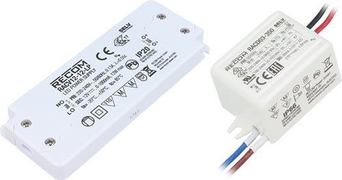 Netzteil: Impuls; LED; RECOM, RACD03-350, RACD03-500, RACD03-700, RACD03-350-PSE |DE|