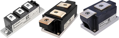 INFINEON TECHNOLOGIES diode modules, DD285N02KHPSA, DD285N04K ...