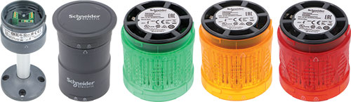 Optical and sound warning towers - modular Harmony XVU, XVUC23, XVUC24 ...